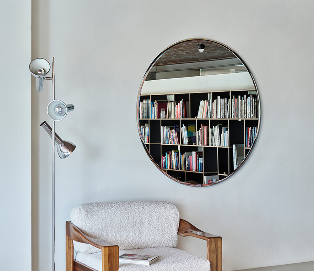 Grand miroir rond design 123 cm - Globo - Souffle d'intérieur - Souffle ...