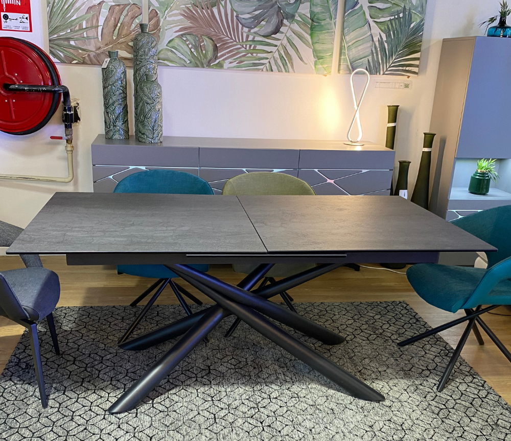 Table Repas Céramique Extensible Barbara - Souffle d'Intérieur ...